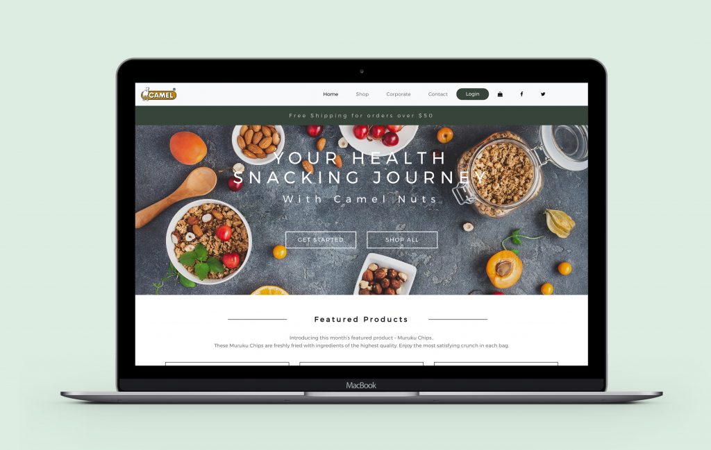 Camel Nuts - Corsiva Lab Malaysia