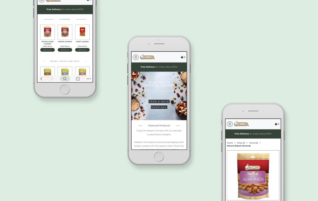 Camel Nuts - Corsiva Lab Malaysia