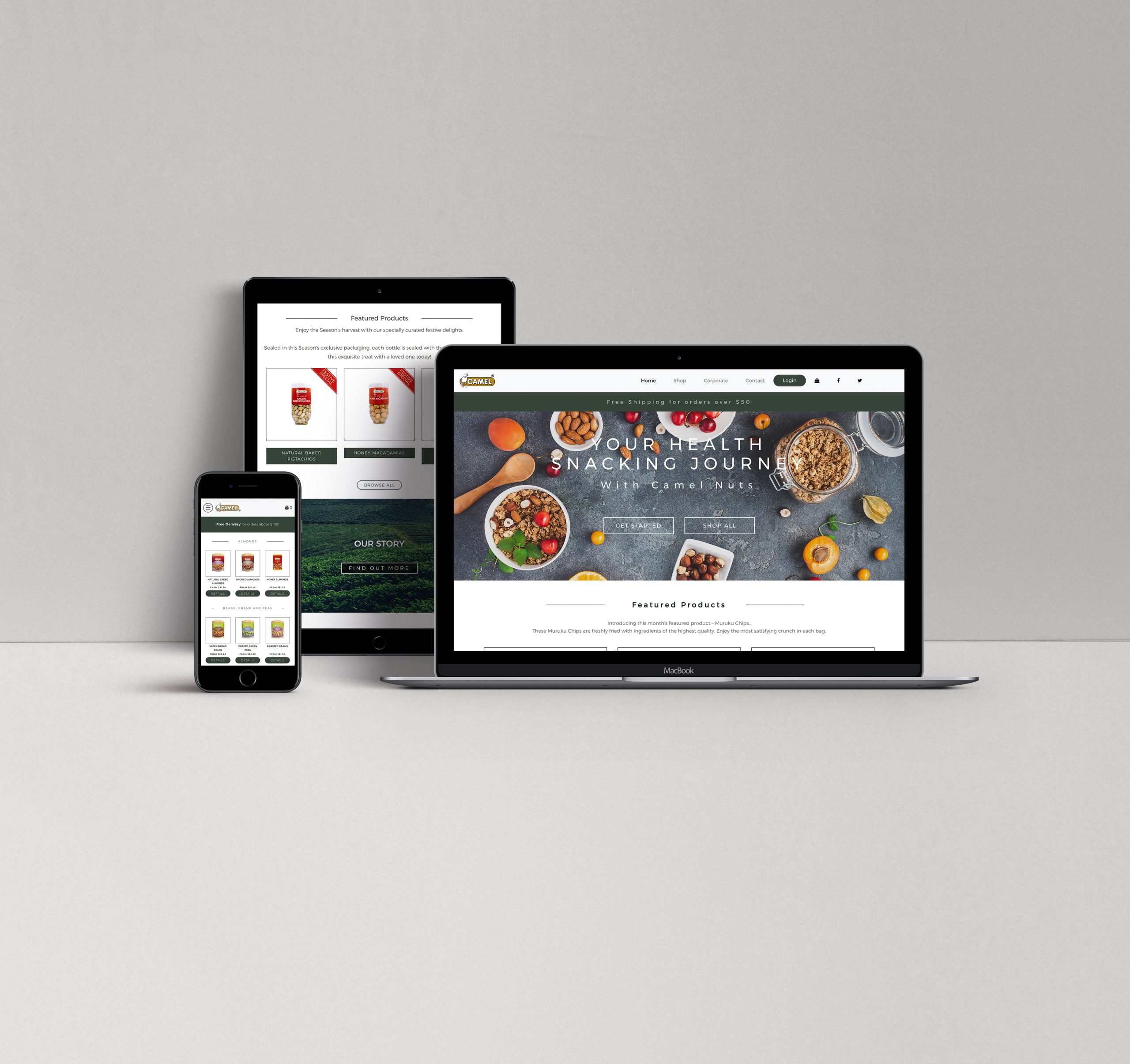 Camel Nuts - Corsiva Lab Malaysia