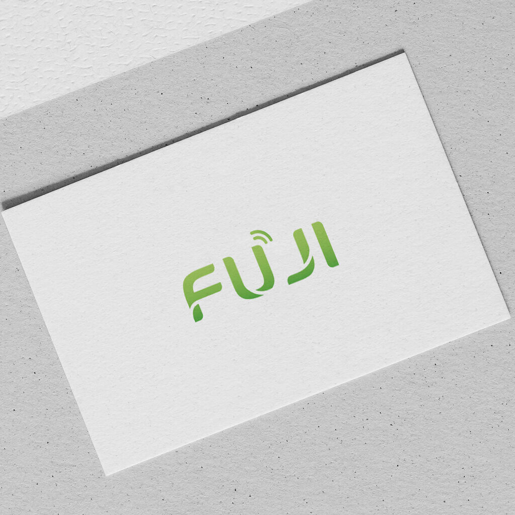 FujiWater - Logo Design - Corsiva Lab Singapore
